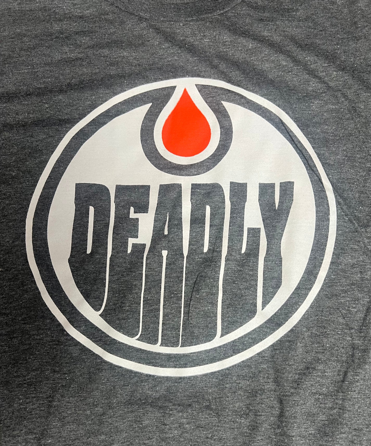 Grey Deady Oilers T-Shirt – Official Deadly Apparel